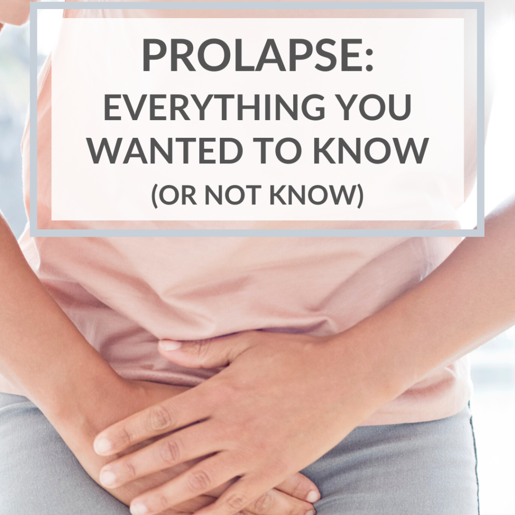 Pelvic Organ Prolapse Types Symptoms And Treatments W